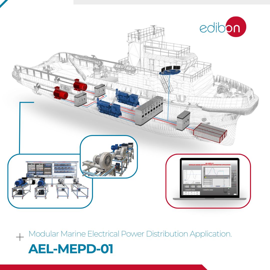 Modular Marine Electrical Power Distribution Application with SCADA (AEL-MEPD-01) - Blog EDIBON